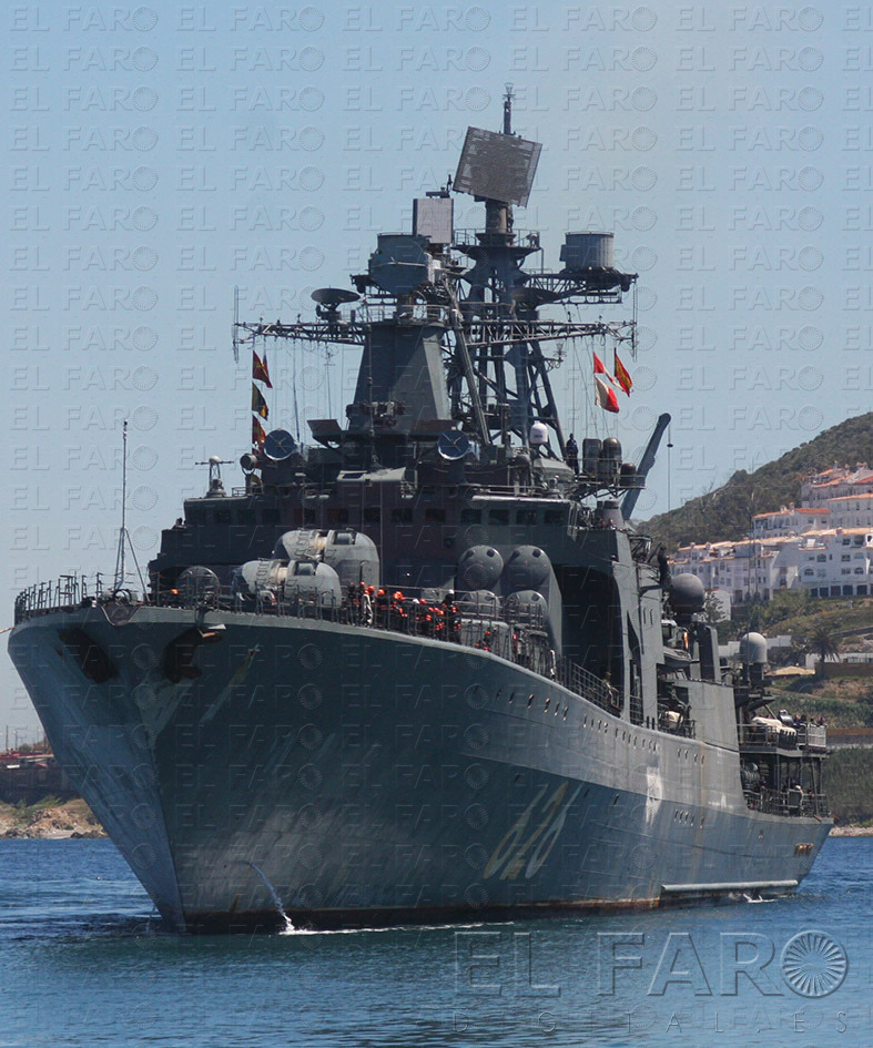 Dos buques de la Armada rusa hacen escala desde mañana y hasta el 24 ...