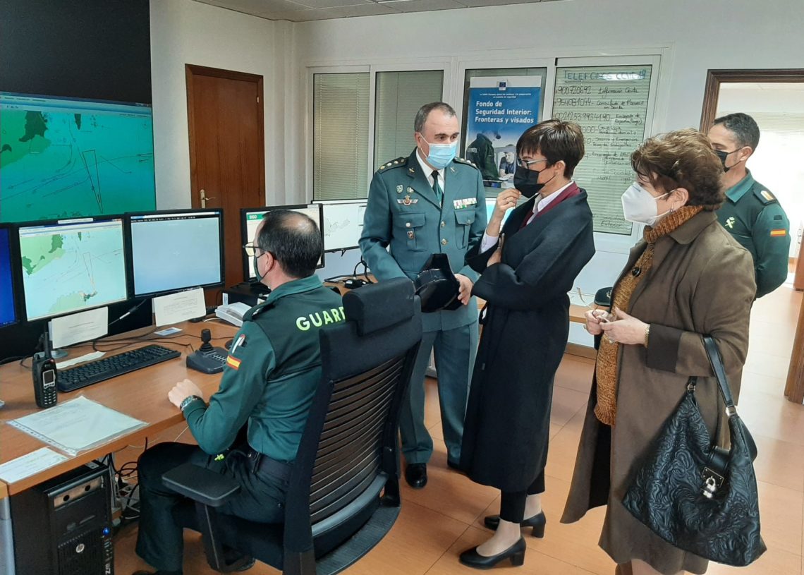 La directora general de la Guardia Civil, de visita en Ceuta pero sin ...