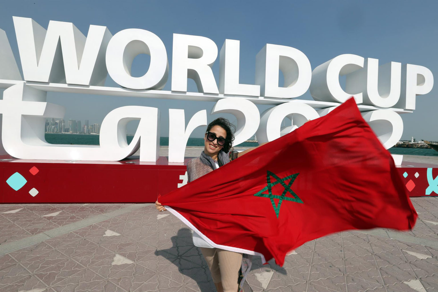 La afición marroquí, entre las 10 más numerosas en el Mundial de Qatar