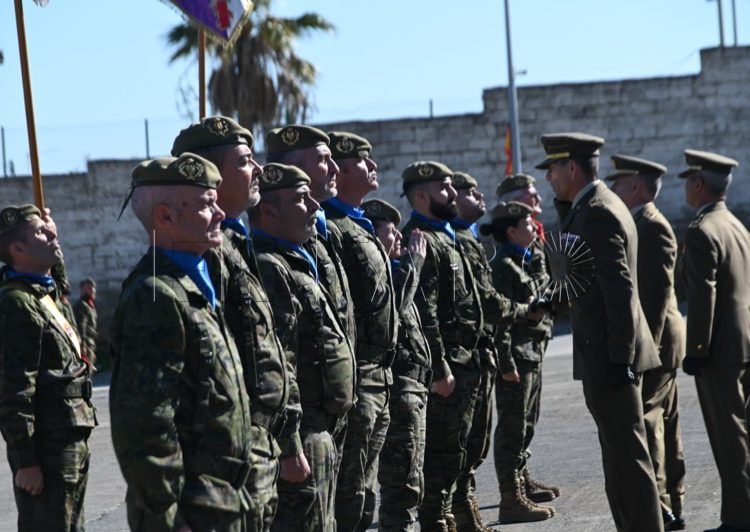 La Comandancia celebra el aniversario de su Batallón de Cuartel General