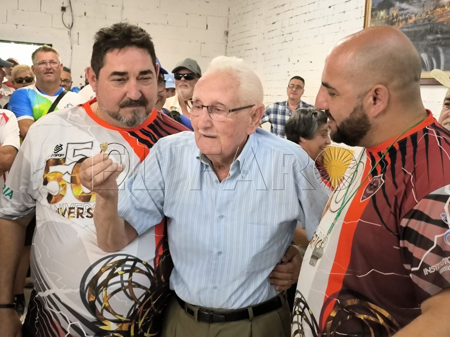 Pedro Bernal, premiado con el escudo de oro del CP José Zurrón