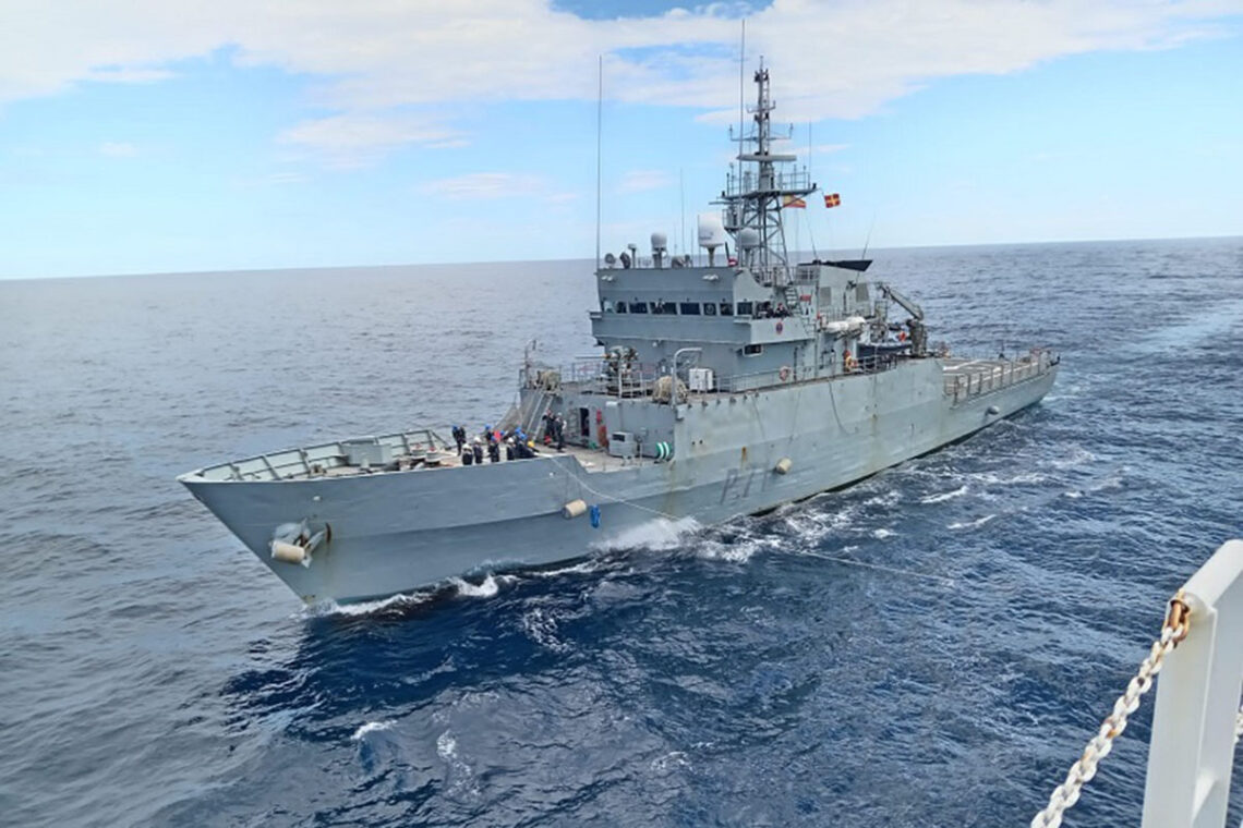 La vigilancia del 'Serviola' en el estrecho de Gibraltar