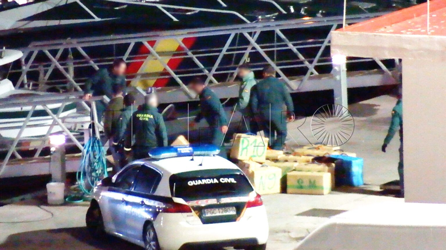 Más de 2 toneladas de hachís: la droga que querían pasar los narcos