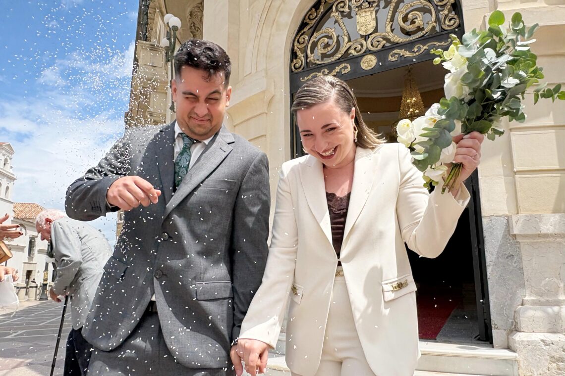 Sociedad caballa: la boda de Nicole y Aitor