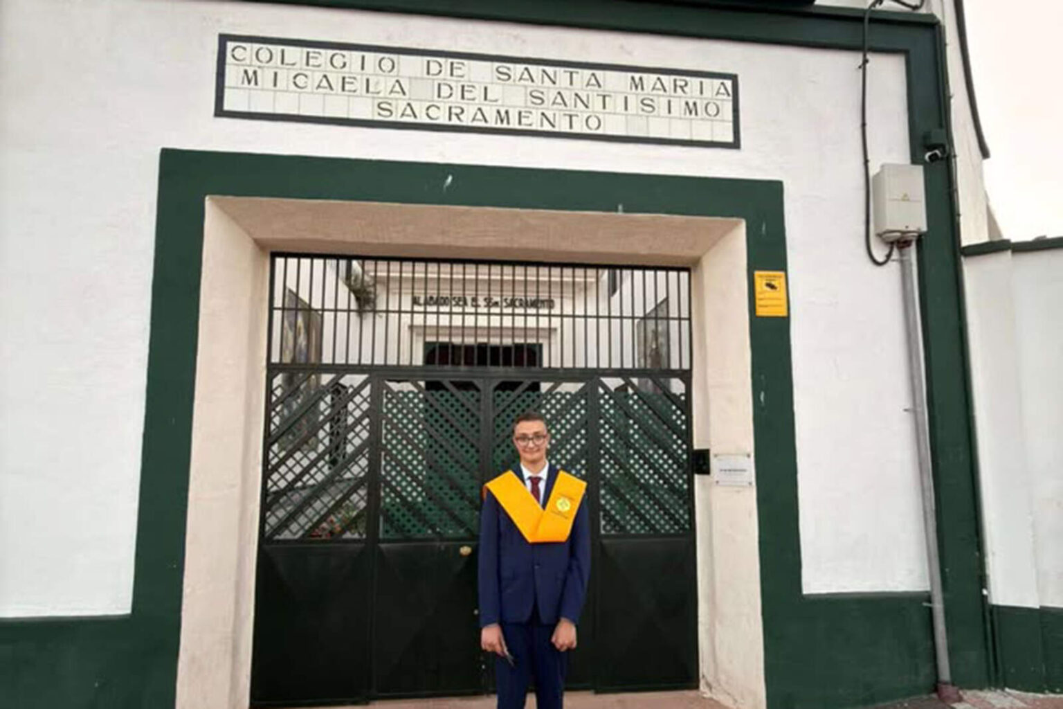 Carta de reconocimiento para los docentes del 'Santa María Micaela'