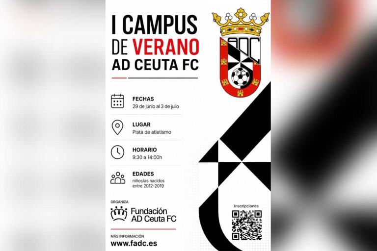 La Fundación AD Ceuta lanza su I Campus de Verano